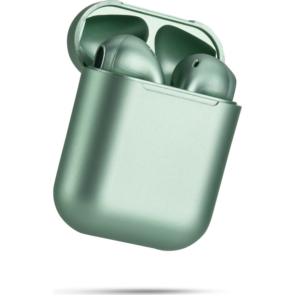 inPods 12 Earbud Bluetooth Handsfree Ανοιχτό Πράσινο | G for Gadget
