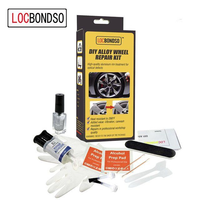 Κιτ Επισκευής Ζάντας Αλουμινίου Ασημί - DIY Alloy Wheel Repair Kit | G ...