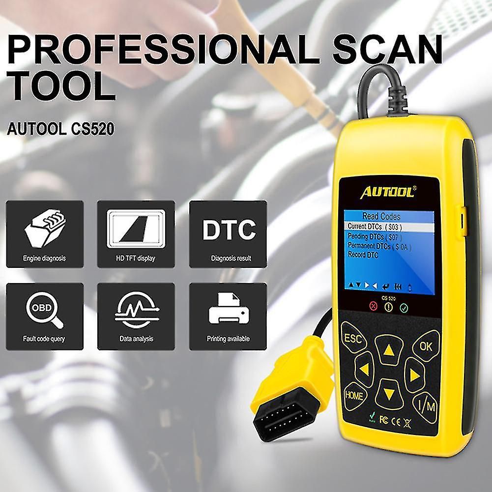 Διαγνωστικό βλαβών αυτοκινήτου Autool CS520 OBD2 | G for Gadget
