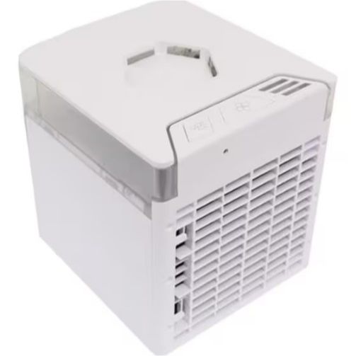 Φορητό mini air cooler με 3 ταχύτητες και RGB LED φως νυκτός Q-COOL6 ...