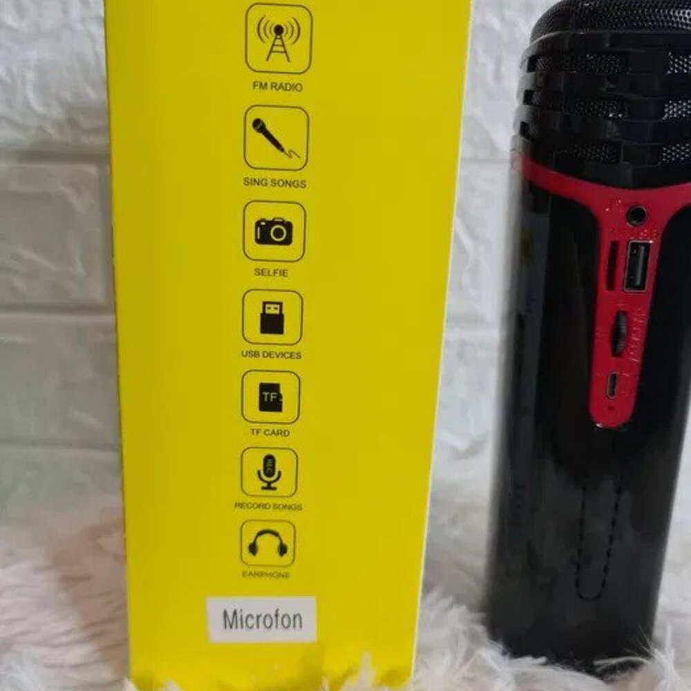 ANDOWL ΑΣΥΡΜΑΤΟ BLUETOOTH ΜΙΚΡΟΦΩΝΟ ΚΑΙ ΗΧΕΙΟ ΚΑΡΑΟΚΕ Q-L838 BLACK | G ...