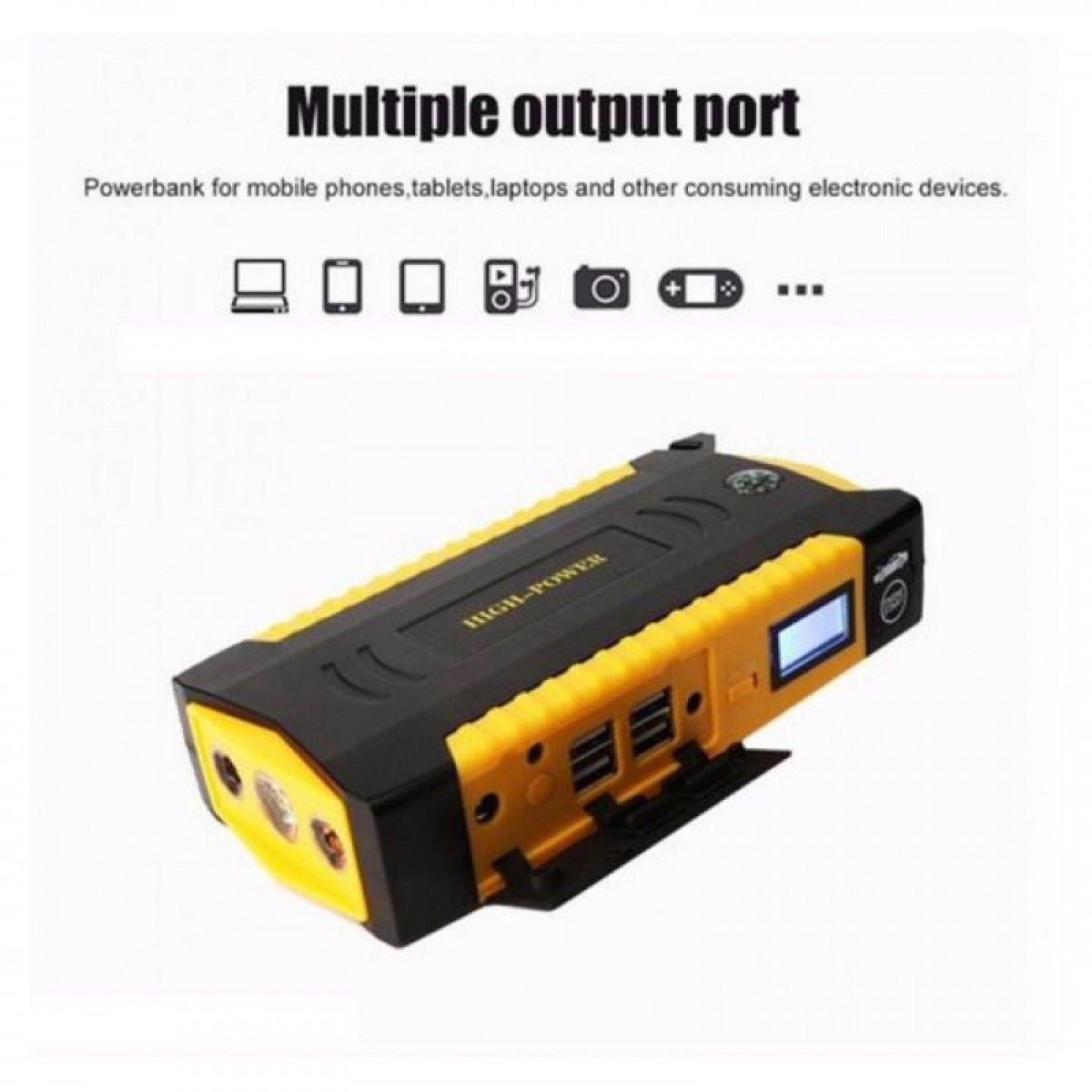 TM-19B Multi-Function Jump Starter 12V 69800mAh Εκκινητής Μπαταρίας ...