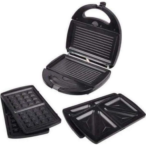 DSP Τοστιέρα με Αποσπώμενες Πλάκες για 2 Τοστ 750W Inox | G for Gadget