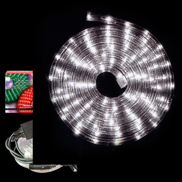 Λευκός Φωτοσωλήνας LED 10m με control | G for Gadget