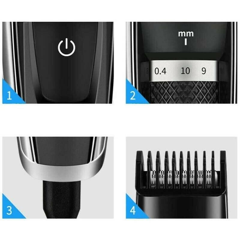 Επαγγελματική Επαναφορτιζόμενη Κουρευτική & Ξυριστική μηχανή Andowl MQ ...