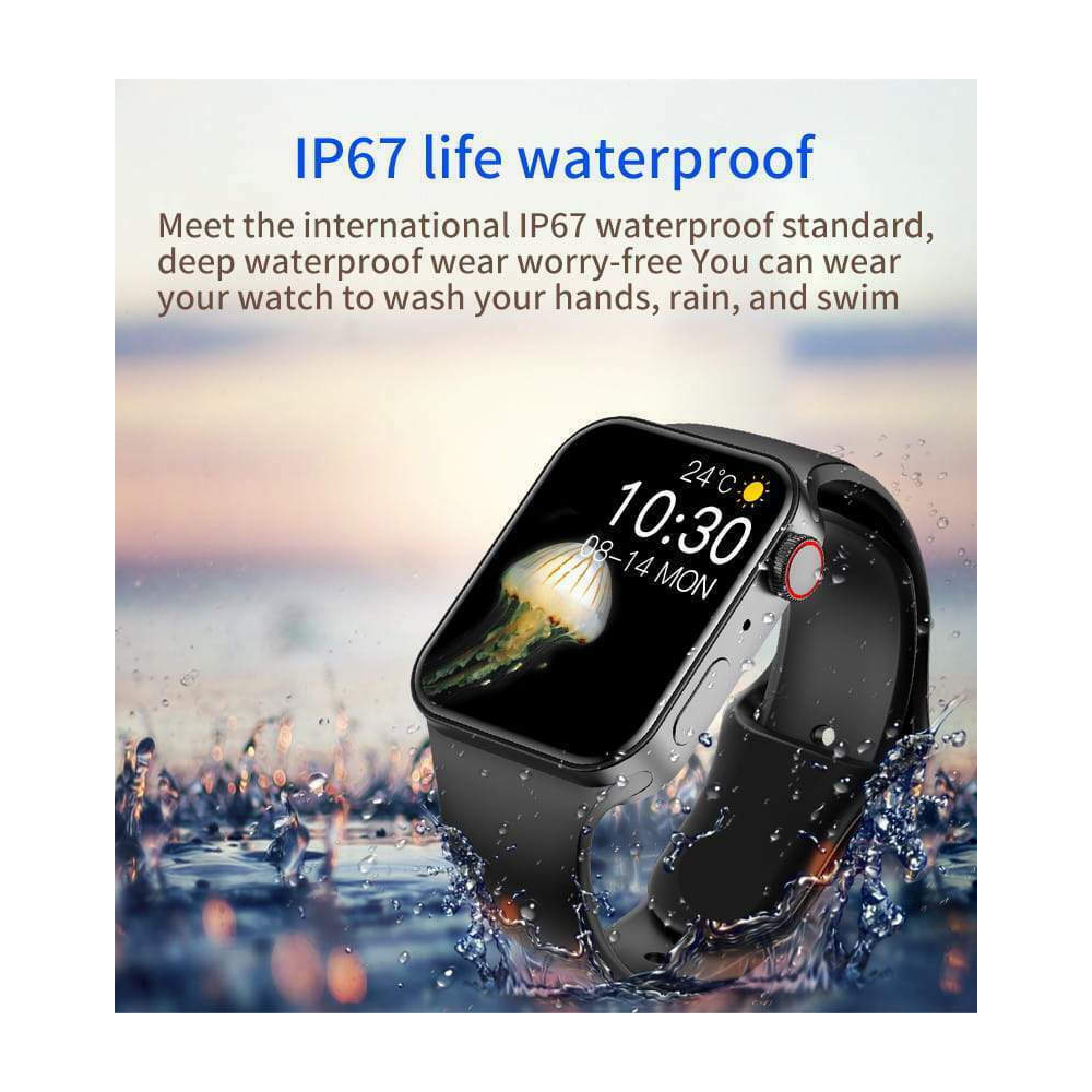 Smartwatch T100 Plus - Μαύρο | G for Gadget