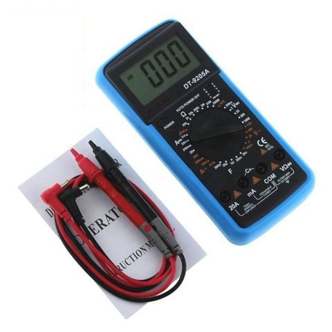 ΨΗΦΙΑΚΟ ΠΟΛΥΜΕΤΡΟ DT9205A σε Μπλε Χρώμα | G for Gadget