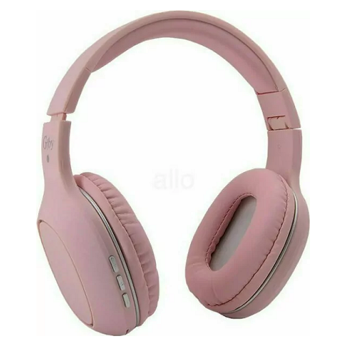 Ακουστικά Wireless Gjby CA-108 Headphones Bluetooth Stereo Headset - Ροζ | G for Gadget