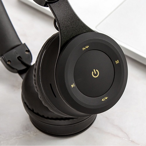 Ασύρματα Ακουστικά Bluetooth Gjby CA-025 On Ear - Μαύρα | G for Gadget