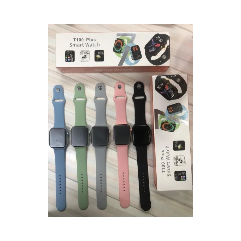 T100 Smartwatch με Παλμογράφο Plus (Πράσινο) | G for Gadget