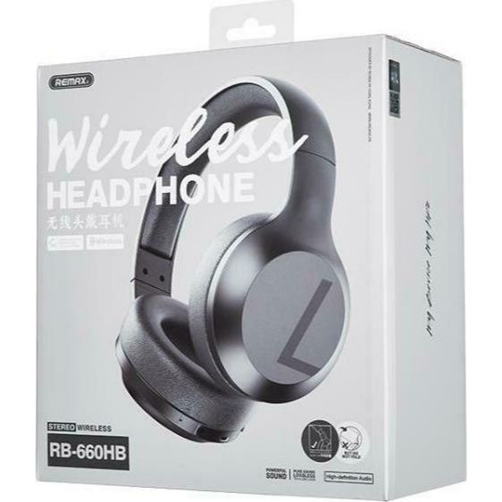 Remax RB-660HB Wireless Stereo Bluetooth Headphones Ασύρματα Ακουστικά - Μαύρο | G for Gadget