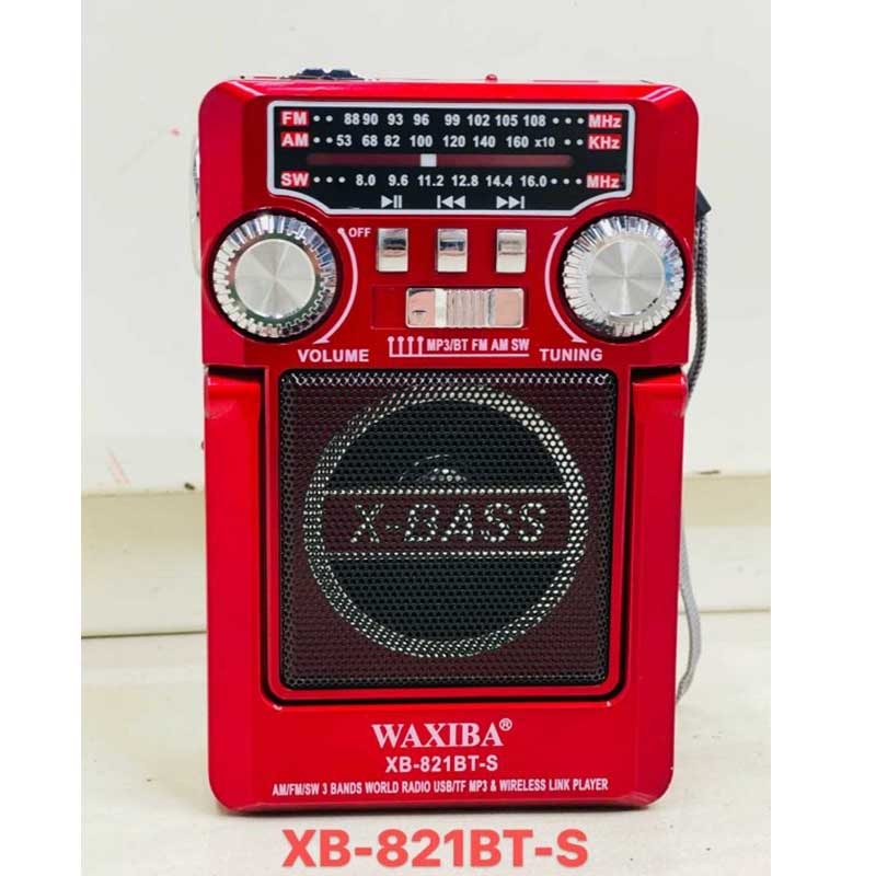 Waxiba XB-821BT Retro Επιτραπέζιο Ραδιόφωνο Ηλιακό με Bluetooth και USB ...