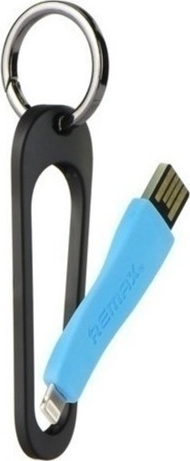 Remax Keychain USB to Lightning Cable Μπλε (Rings) | G for Gadget