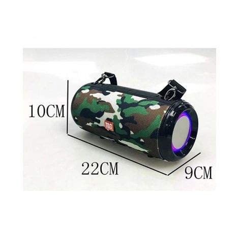 T&G TG537 Αδιάβροχο Ηχείο Bluetooth 10W με Ραδιόφωνο και 2 ώρες Λειτουργίας Κόκκινο | G for Gadget