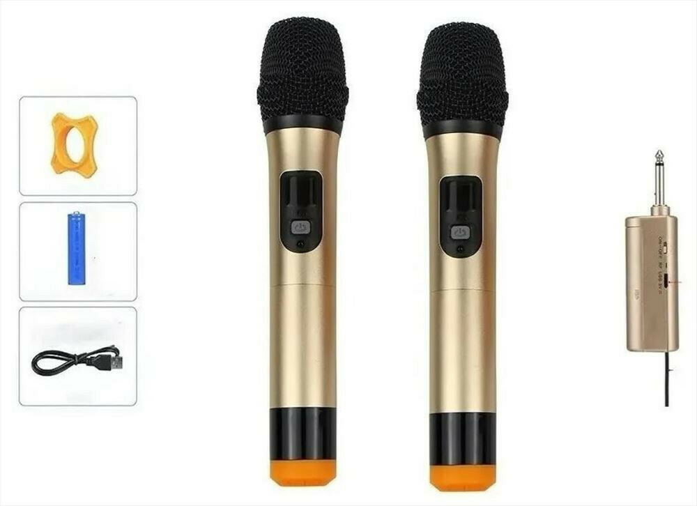 ΣΕΤ 2 ΑΣΥΡΜΑΤΑ ΜΙΚΡΟΦΩΝΑ UHF WG200II | G for Gadget