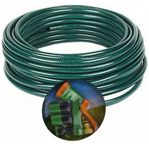 Λάστιχο - Σωλήνας Ποτίσματος Garden Hose Μήκους 15 μέτρων με 5 ...