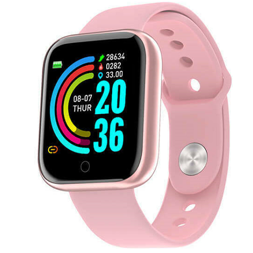D20 Smartwatch με Παλμογράφο (Ροζ) | G for Gadget