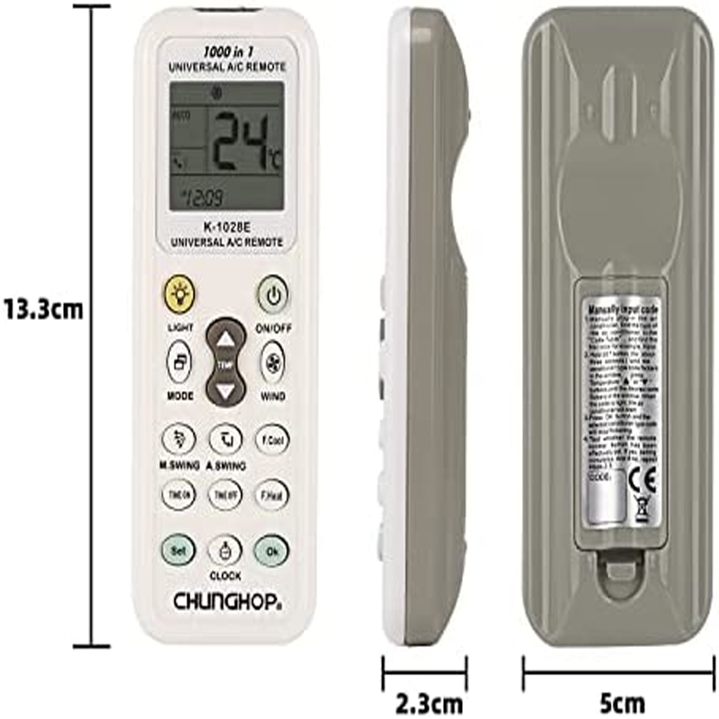 ΧΕΙΡΙΣΤΗΡΙΟ ΓΙΑ ΟΛΑ ΤΑ ΚΛΙΜΑΤΙΣΤΙΚΑ - UNIVERSAL AC REMOTE K-1028E | G ...