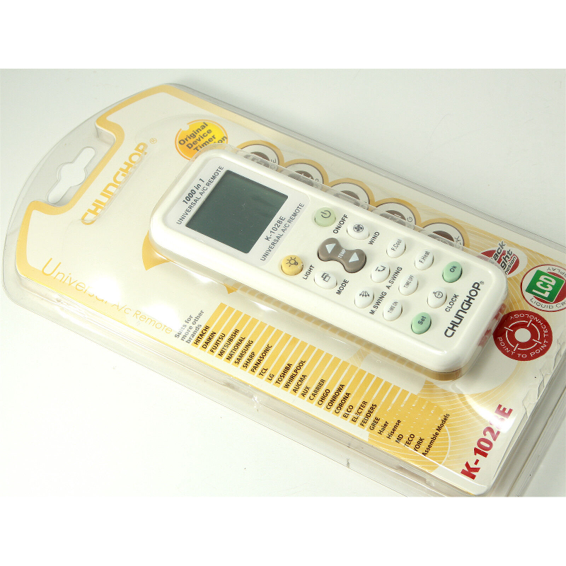 ΧΕΙΡΙΣΤΗΡΙΟ ΓΙΑ ΟΛΑ ΤΑ ΚΛΙΜΑΤΙΣΤΙΚΑ - UNIVERSAL AC REMOTE K-1028E | G ...