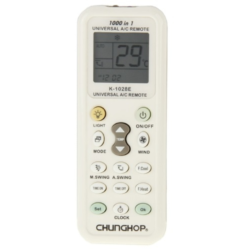 ΧΕΙΡΙΣΤΗΡΙΟ ΓΙΑ ΟΛΑ ΤΑ ΚΛΙΜΑΤΙΣΤΙΚΑ - UNIVERSAL AC REMOTE K-1028E | G ...