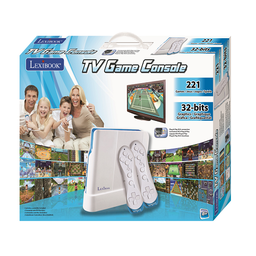 Lexibook TV Game Console Plug N Play Controlers Διαδραστική Κονσόλα με ...