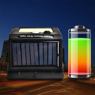 SOLAR POWERED LED WALL LIGHT ΗΛΙΑΚΟ ΦΩΣ ΜΕ ΑΙΣΘΗΤΗΡΑ LED-01 | G for Gadget