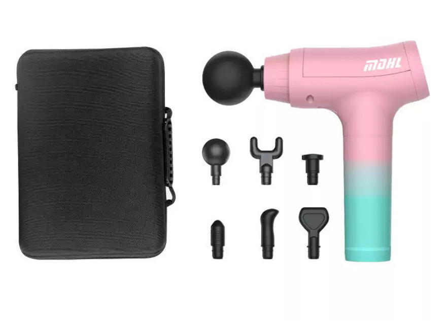 Mdhl 7016 Fascial Massage Gun- Συσκευή Μασάζ με 6 Κεφαλές & 30 ...