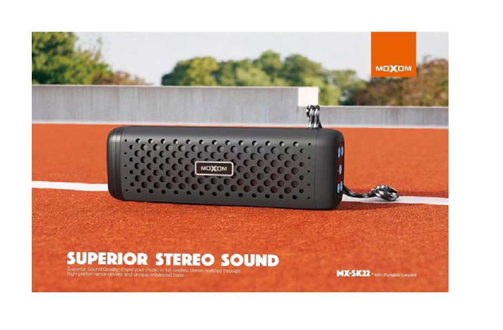 MOXOM SUPERIOR STEREO SOUND SPEAKER MX-SK22 | G for Gadget MOXOM SUPERIOR STEREO SOUND SPEAKER MX-SK22 | G for Gadget