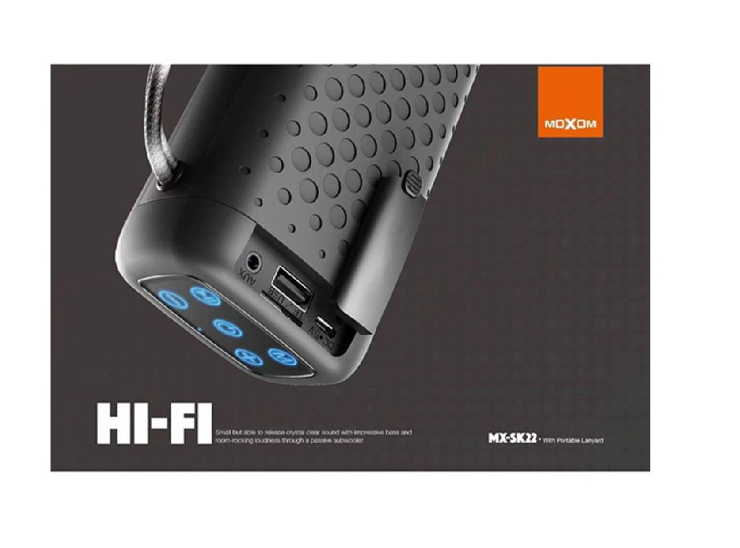 MOXOM SUPERIOR STEREO SOUND SPEAKER MX-SK22 | G for Gadget MOXOM SUPERIOR STEREO SOUND SPEAKER MX-SK22 | G for Gadget