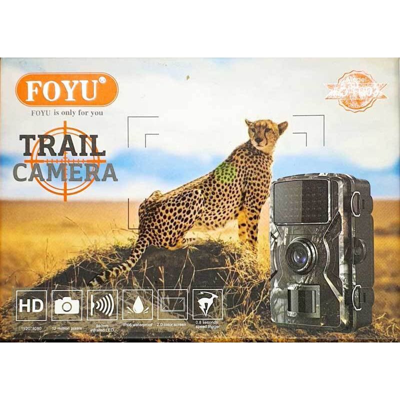 Αδιάβροχη κάμερα κυνηγιού νυχτερινής λήψης με ανίχνευση κίνησης FOYU FO ...