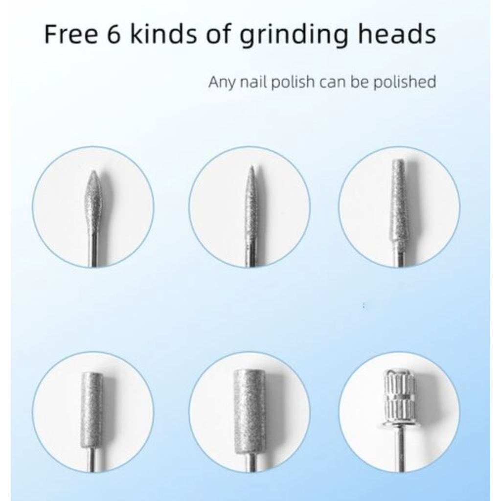 SML M12 Τροχός Νυχιών Ρεύματος 35000rpm με Πεντάλ σε Σκούρο Μωβ Χρώμα 35W | G for Gadget