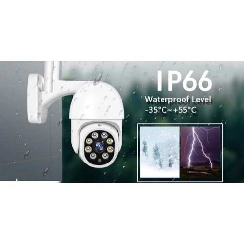 IP Wi-Fi Κάμερα 1080p Αδιάβροχη με Φακό 3.6mm HV-352 Λευκό | G for Gadget