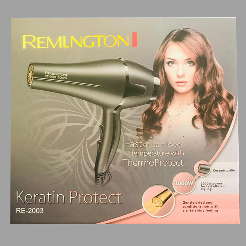 Πιστολάκι μαλλιών Remington μαύρο RE-2003 3000 W | G for Gadget