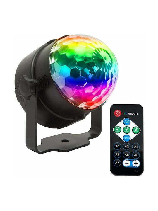 Bailong Mini Magic Ball Διακοσμητικό Φωτιστικό με Φωτισμό RGB Party ...