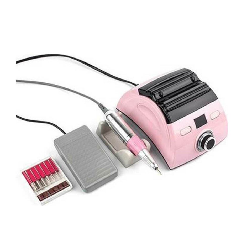 Τροχός Νυχιών Ρεύματος 30000rpm 65W με Πεντάλ ZS-710 σε Ροζ Χρώμα | G ...