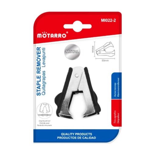 Αποσυρραπτικό Μεταλλικό Καβουράκι 5.5x4.4 εκ. σε Μαύρο Χρώμα MOTARRO ...