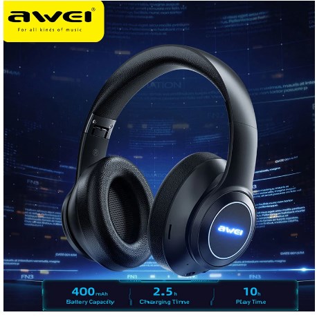 Ασύρματα ακουστικά Awei A200BL Wireless Stereo Headphones μαυρα | G for ...