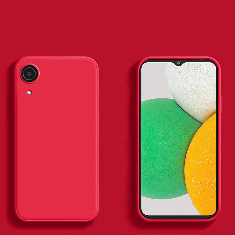 Samsung Galaxy A03 Core Silky and Soft Touch Finish TPU Silicone Back ...