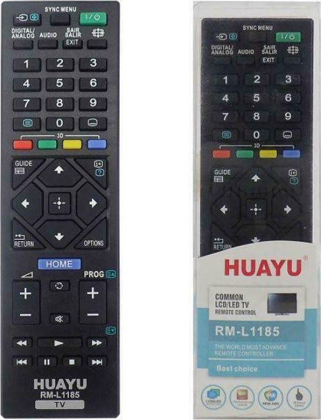Huayu Συμβατό Τηλεχειριστήριο RM-L1185 για Τηλεοράσεις Sony | G for Gadget