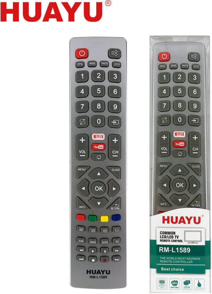 Huayu Συμβατό Τηλεχειριστήριο RM-L1589 για Τηλεοράσεις Sharp | G for Gadget