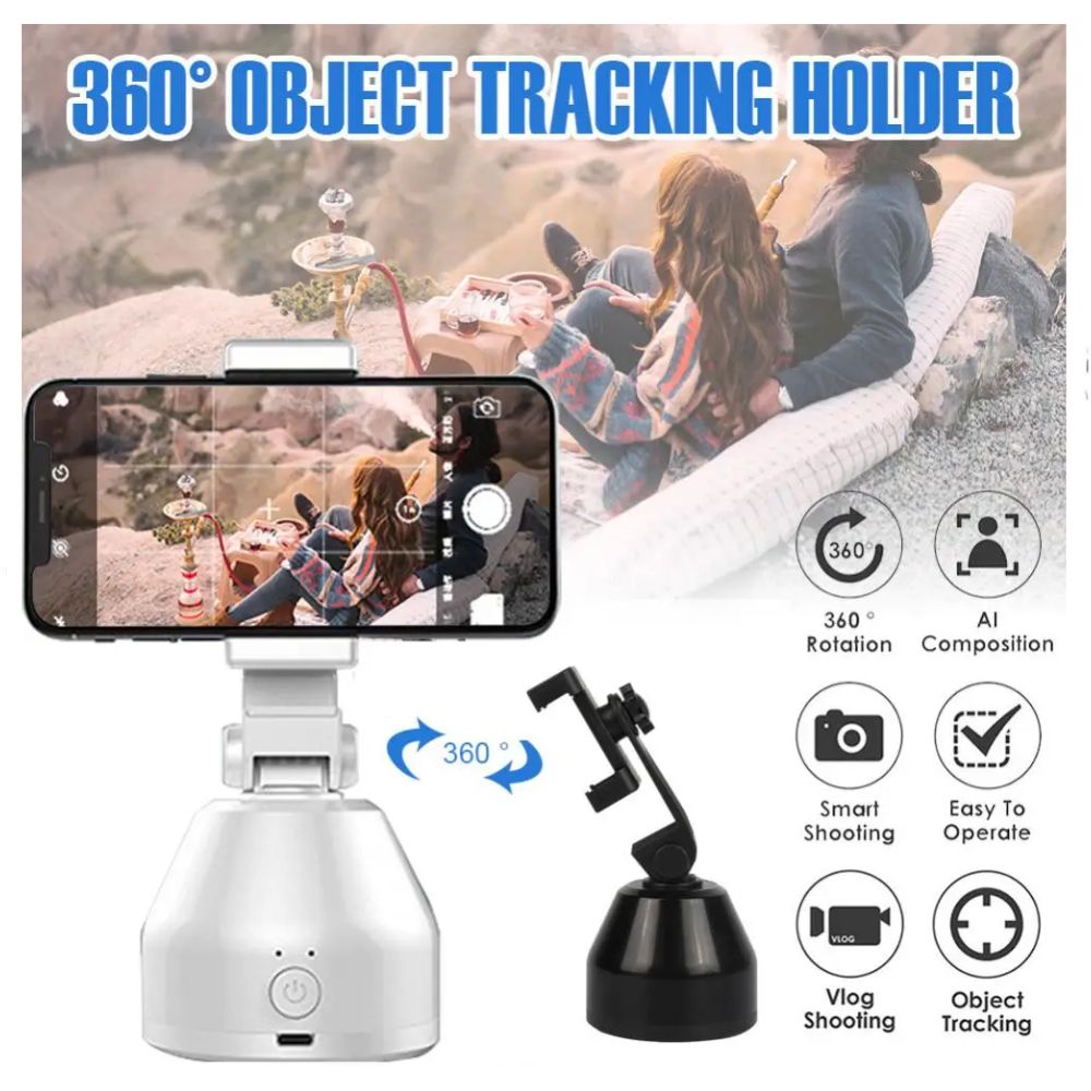 Apai Genie Βάση Κινητού Με Ανιχνευτή Κίνησης σε Λευκό χρώμα | G for Gadget