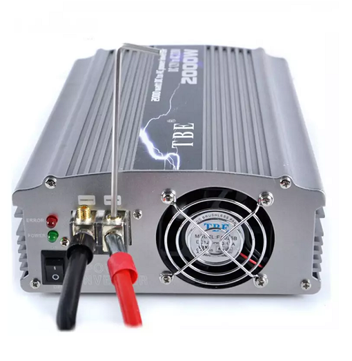 Inverter τροποποιημένου ημιτονίου TBE 2000W 24V σε 220V | G for Gadget