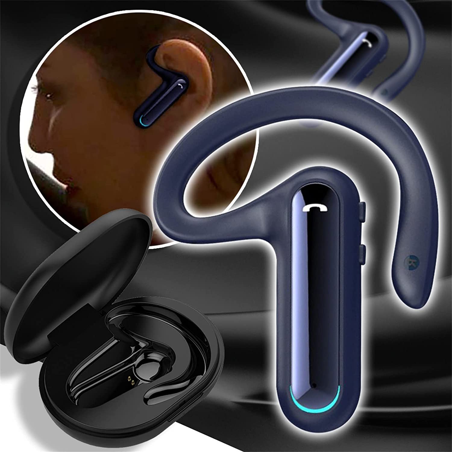Ασύρματο ακουστικό Bluetooth Earphones 5.0 Headset Wireless Headphones ...