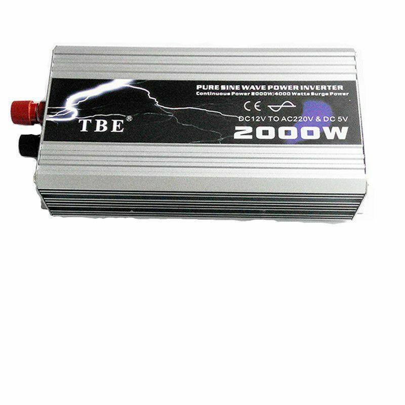 Inverter τροποποιημένου ημιτονίου TBE 2000W 24V σε 220V | G for Gadget