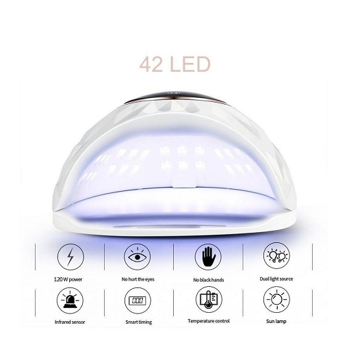Επαγγελματικό Φουρνάκι Νυχιών T3 120Watt UV-LED Ροζ | G for Gadget
