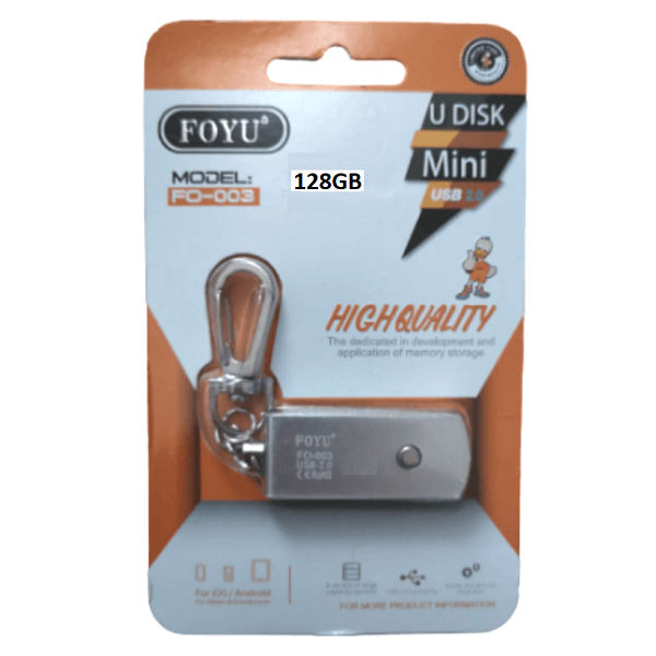 Usb disk μίνι USB 2.0 FO-003 FOYU 128GB | G for Gadget
