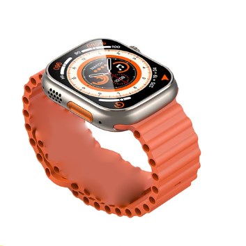 Awei H16 Ultra Smartwatch με Παλμογράφο Πορτοκαλί | G for Gadget