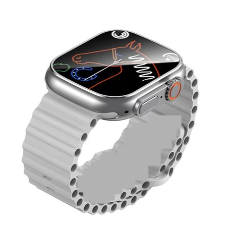 Awei H16 Ultra Smartwatch με Παλμογράφο Άσπρο | G for Gadget