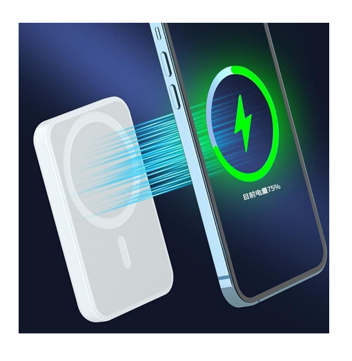 Andowl Q-MG6001 MagSafe Power Bank 6000mAh με Θύρα USB-C Λευκό | G for ...