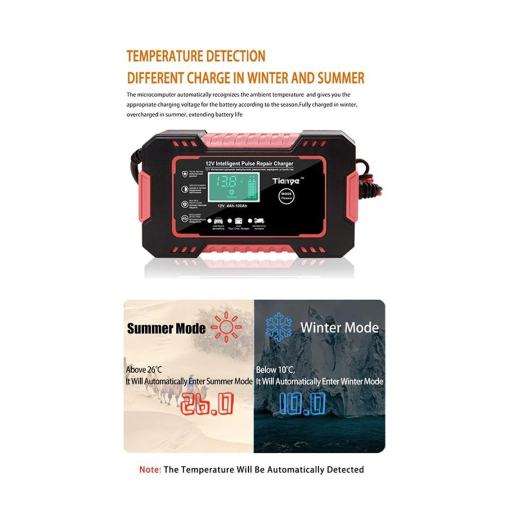 Φορτιστής μπαταρίας αυτοκινήτου 6A 6V - 12V HL18668-30 | G for Gadget